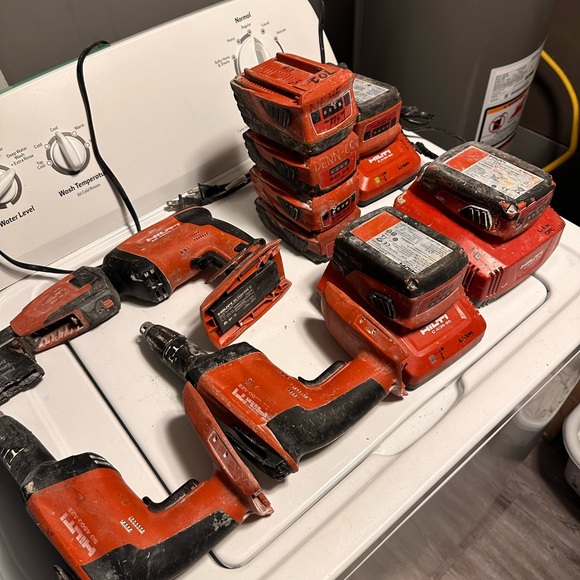 Other | Hilti Drywall Screw Guns Batteries Chargers | Poshmark